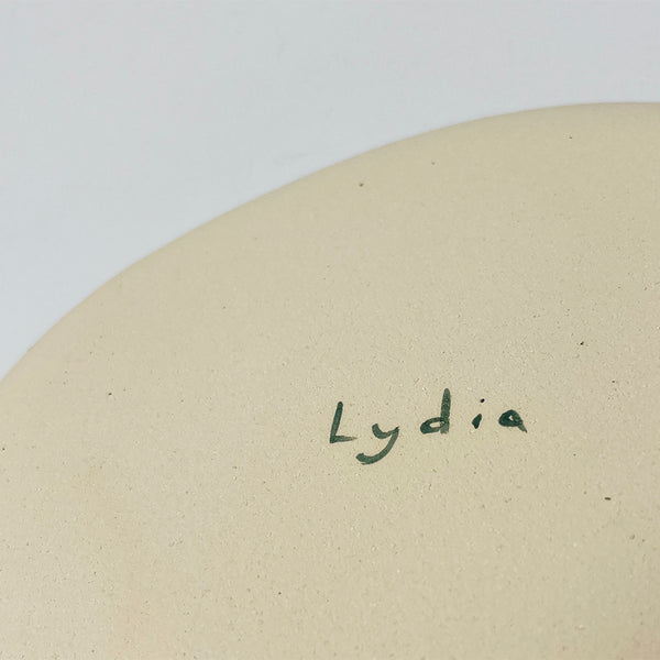Green on White Plate | Lydia Hardwick | Kobi & Teal
