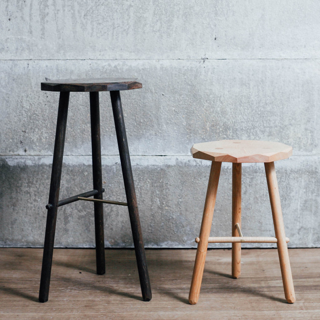 PLANE Tall Stool x Temper Studio I Kobi & Teal