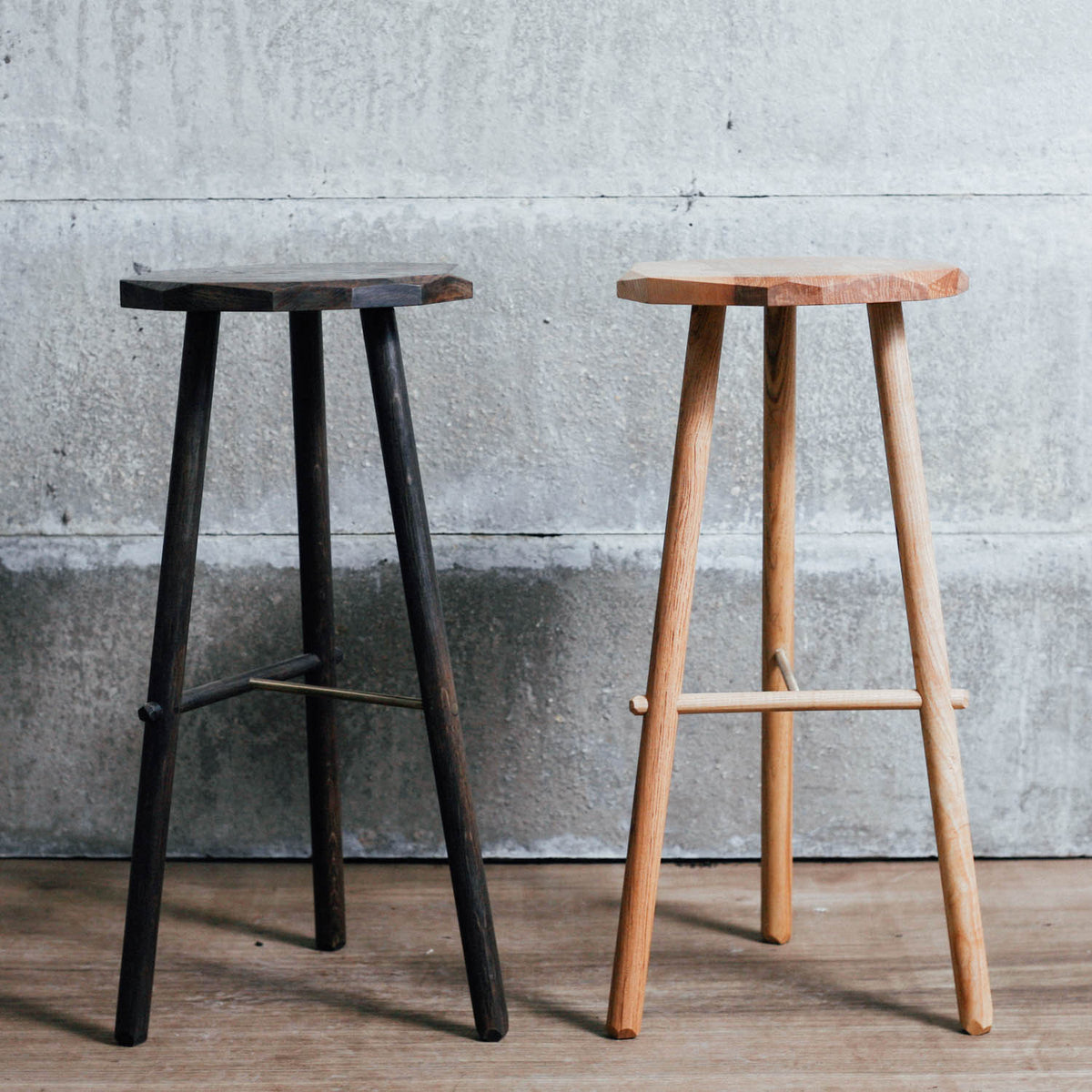 PLANE Tall Stool x Temper Studio I Kobi & Teal